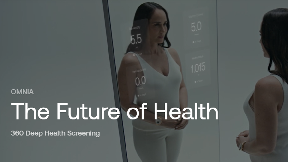 CES 2025 | OMNIA smart mirror can provide health insights by scanning you - The Hindu